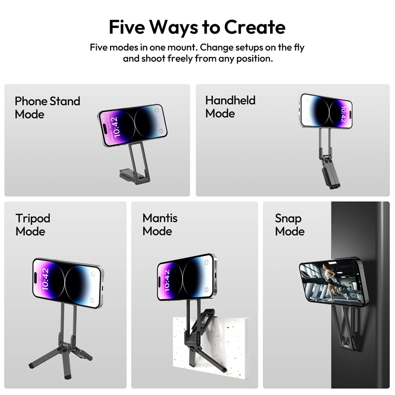 Ulanzi MA38 MagLock Phone Stand Magnetic Phone Stand for iPhone 16 15 ...
