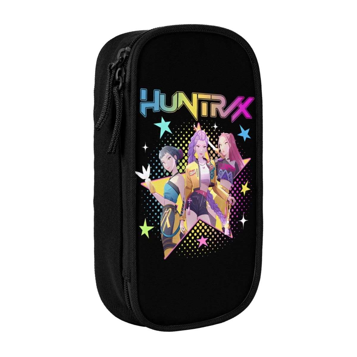 Huntrix Kpop Demon Hunters Pencil Case New Zoey Rumi Mira Pen Bag Girls ...