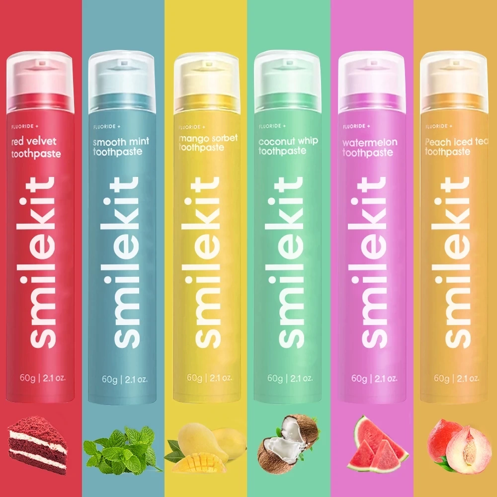 Smilekit Fluoride+ Flavored Toothpaste | LitUpSmile