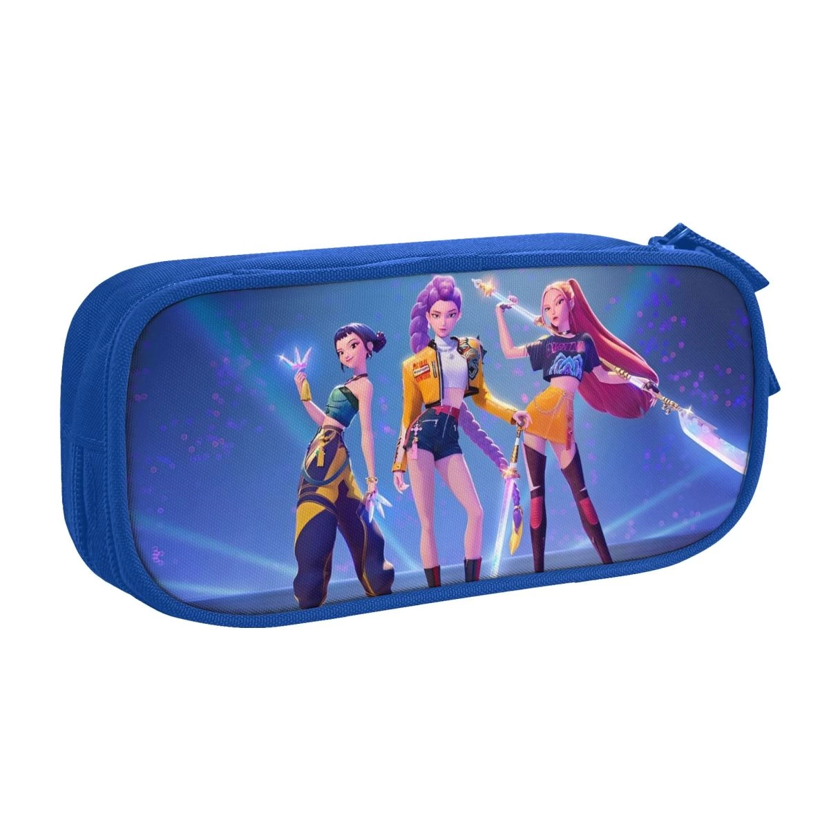 Huntrix Kpop Demon Hunters Pencil Case New Zoey Rumi Mira Pen Bag Girls ...