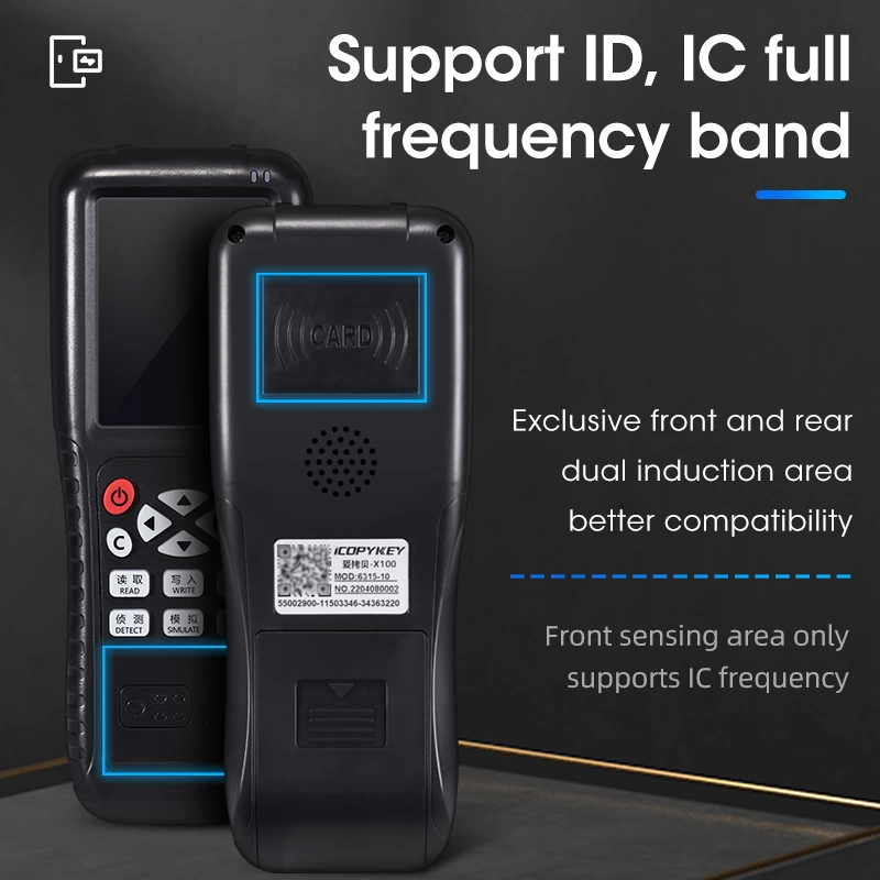 iCopy RFID Copier with Full Decode Function Smart Card Key 3 5 8 ...