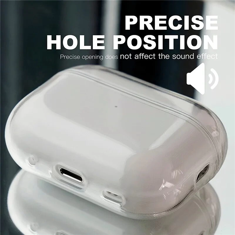Apple Airpods Pro 2 Clear Protective Case | HomeMadeTech