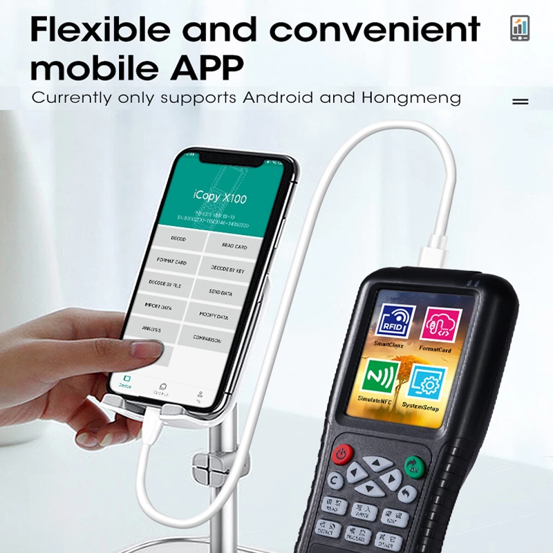 iCopy RFID Copier with Full Decode Function Smart Card Key 3 5 8 ...
