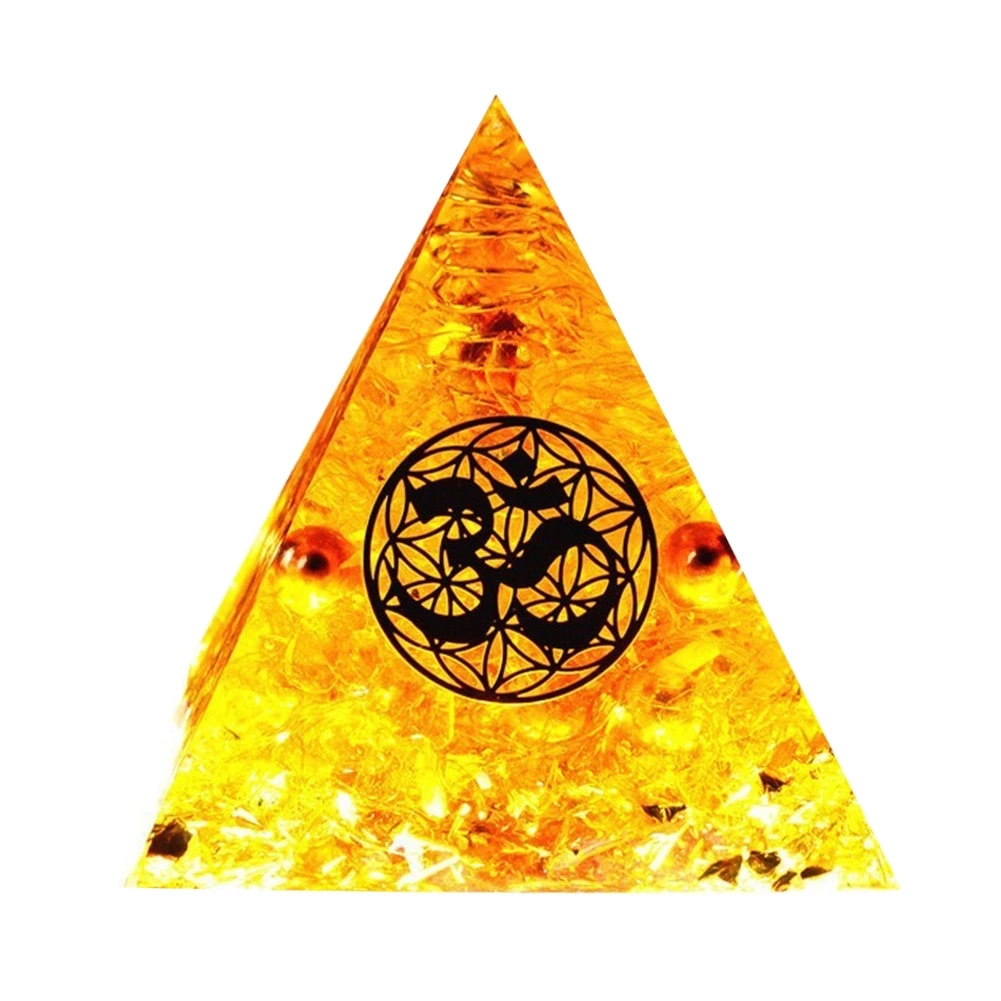 Energy Generator Orgone Pyramid Amethyst Peridot Healing Natural ...