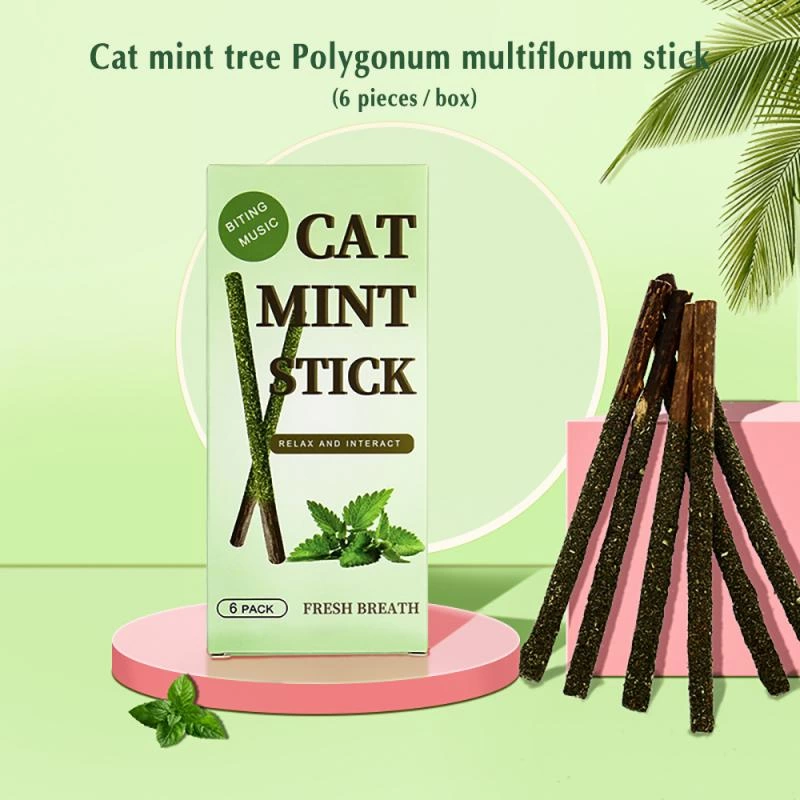 Purrfection in a Stick! ?? Natural Matatabi Cat Snacks for Molar Fun ...