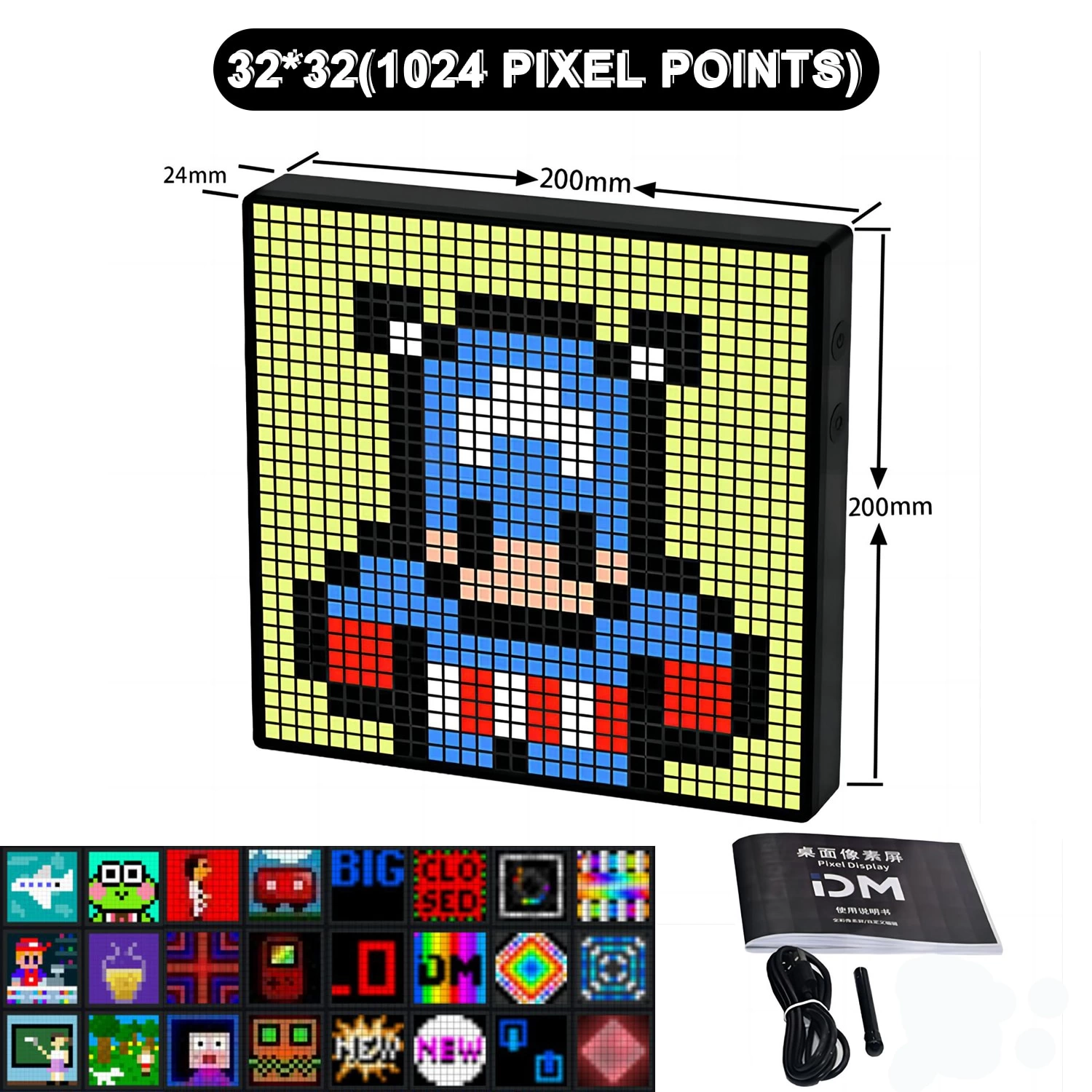Smart LED Matrix Pixel Display | HomeMadeTech